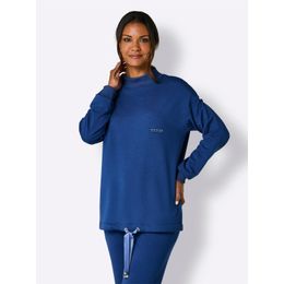 feel good Damen Shirt, royalblau, Gr&ouml;&szlig;e 48/50