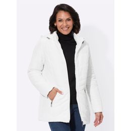 WITT Damen Steppjacke mit Innentasche, ecru, Gr&ouml;&szlig;e 25