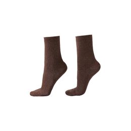 CALZEDONIA Socks female Brown size One Size