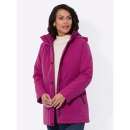 WITT Damen Outdoorjacke mit Stepp-Futter, magenta, Gr&ouml;&szlig;e 38