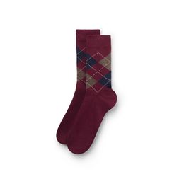 CALZEDONIA Socken Herren Größe 41/46 rot