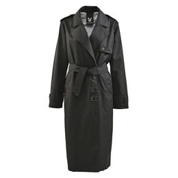 Fuchs & Schmitt Fuchs Schmitt Trenchcoat in Schwarz - 73% | Größe 46 | Damenjacken