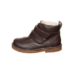 kmins Leder-Winterboots in Dunkelbraun - 38% | Gr&ouml;&szlig;e 29 | Kinderstiefel