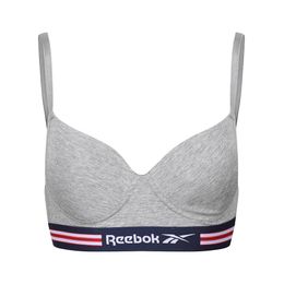 Reebok Sport-BH "Tulip" in Grau - 46% | Größe M | Damen-sportunterwaesche