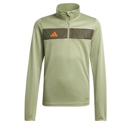adidas Performance Funktionsshirt 'Tiro 25 Essentials' Jungen Gr&ouml;&szlig;e 116 oliv / kiwi / orange