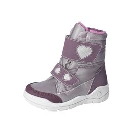 Ricosta Winterboots "Cind-S" in Grau/ Lila - 38% | Gr&ouml;&szlig;e 27 | Kinderstiefel