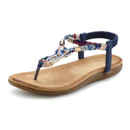 Lascana T-Bar Sandals female Blue size 42