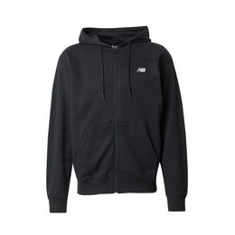 New Balance Sweatjacke 'Essentials' Herren Gr&ouml;&szlig;e L schwarz / wei&szlig;