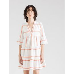 V&eacute;ro Moda VERO MODA Tunika 'DICTHE' Damen Gr&ouml;&szlig;e S orange / pink / wei&szlig;