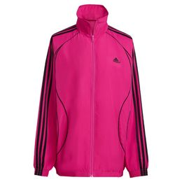 adidas originals Jacke 'Teamgeist Adicolor' Damen Größe M/L fuchsia / schwarz