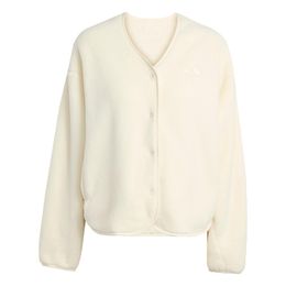 adidas Sportswear Athletic Fleece Jacket 'Future Icons' female White size M