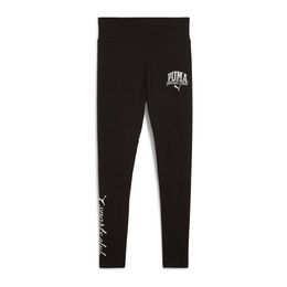 Puma Leggings 'Class' Damen Größe M schwarz / weiß