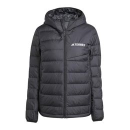 adidas terrex Outdoorjacke 'Multi Light Down CLIMAWARM Hooded' Damen Gr&ouml;&szlig;e XXXL/4XL schwarz Winterjacke
