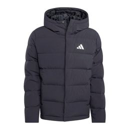 adidas Sportswear Sportjacke 'Helionic' Herren Gr&ouml;&szlig;e XXXL schwarz / wei&szlig;
