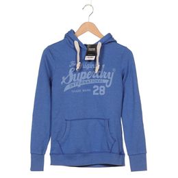Superdry Kapuzenpullover Damen Größe S Second Hand blau