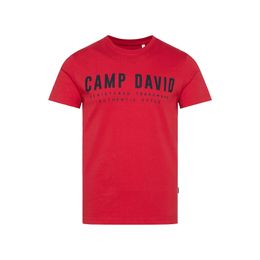 CAMP DAVID Shirt male Red size M
