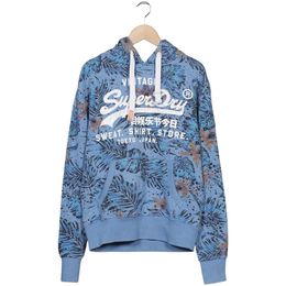 Superdry Kapuzenpullover Herren Größe M Second Hand hellblau