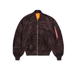Alpha Industries Übergangsjacke 'MA-1 Heritage' Herren Größe XL dunkelbraun