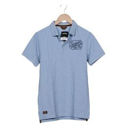 Superdry Poloshirt Herren Größe M Second Hand hellblau