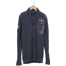 CAMP DAVID Pullover Herren Gr&ouml;&szlig;e M Second Hand marine