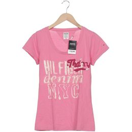 Tommy Jeans T-Shirt Damen Gr&ouml;&szlig;e L Second Hand pink