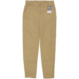 Grüne Erde Stoffhose Damen Größe XS Second Hand beige