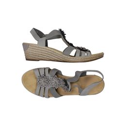 Rieker Sandalen Damen Größe 41 Second Hand grau