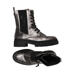 Marco Tozzi Stiefelette Damen Größe 41 Second Hand silber