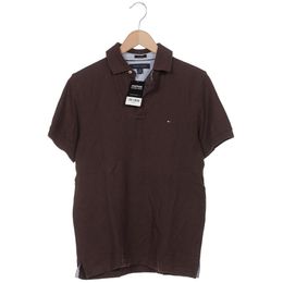 Tommy Hilfiger Poloshirt Herren Größe S Second Hand braun
