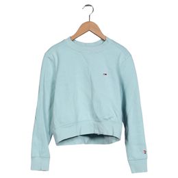 Tommy Jeans Sweater Damen Gr&ouml;&szlig;e S Second Hand hellblau