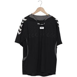 Hummel T-Shirt Herren Größe XL Second Hand schwarz