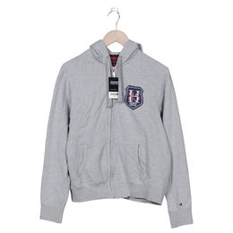 Tommy Hilfiger Kapuzenpullover Herren Gr&ouml;&szlig;e S Second Hand grau