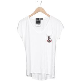 K by KARL LAGERFELD Karl Lagerfeld T-Shirt Damen Gr&ouml;&szlig;e M Second Hand wei&szlig;