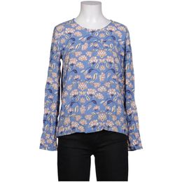 EMILY VAN DEN BERGH Bluse Damen Gr&ouml;&szlig;e XS Second Hand blau