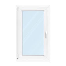 Einbruchsichere Fenster mit Sicherheitsverglasung, Kunststoff, aluplast IDEAL 4000, Wei&szlig;, 600 x 1000 mm, 2-fach Verglasung