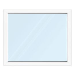 Fenster 120 x 100, Kunststoff, K&ouml;mmerling 70 AD, Wei&szlig;, 1200 x 1000 mm, festverglast, individuell online konfigurieren