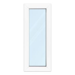 Fenster 40 x 100 cm, Kunststoff, K&ouml;mmerling 70 AD, Wei&szlig;, 400 x 1000 mm, festverglast, individuell online konfigurieren
