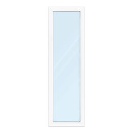 Fenster 60x200 cm, Kunststoff Profil K&ouml;mmerling 70 AD, Wei&szlig;, 600x2000 mm, einteilig festverglast, 2-fach Verglasung, individuell konfigurieren