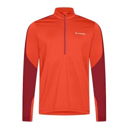 Vaude Sportpullover 'Livigno' Herren Gr&ouml;&szlig;e M rot / feuerrot