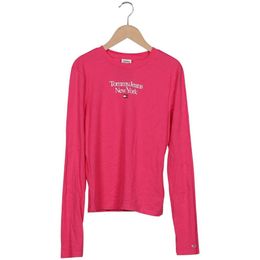Tommy Jeans Langarmshirt Damen Gr&ouml;&szlig;e L Second Hand pink
