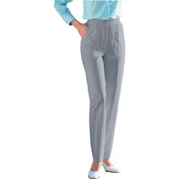 COME ON Damen Schlupfhose atmungsaktiv und b&uuml;gelarm silbergrau Gr&ouml;&szlig;e 19