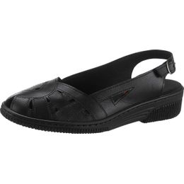 Damen Sandalette schwarz Gr&ouml;&szlig;e 37