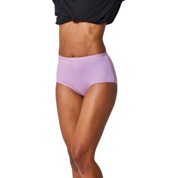 w&auml;schepur Damen Taillenslip mit Softgummi-Bund 2x orchidee-bedruckt + 1x orchidee Gr&ouml;&szlig;e 48/50
