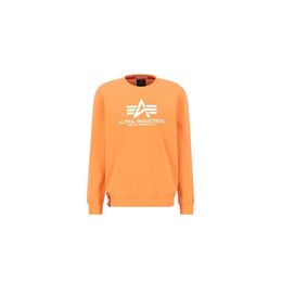 Alpha Industries Sweatshirt 'Basic' male Orange size XL