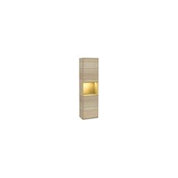 Villeroy & Boch V&B Hochschrank Wandbeleuchtung Finion 41,8x151,6cm, re, Reg gol m Lac, Oa ven ; Villeroy & Boch (G470HFPC)