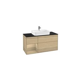 Villeroy & Boch V&B Waschtischunterschrank Wandbeleuchtung Finion 120cm, Pl bla m, Reg li Oa ven, Oa ven ; Villeroy & Boch (G412PCPC)