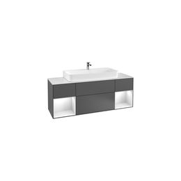 Villeroy & Boch V&B Waschtischunterschrank Finion 160x60,3x50,1cm, Rg si G m La, md b m La ; Villeroy & Boch (F211HJHG)