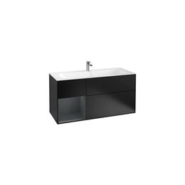 Villeroy & Boch V&B Waschtischunterschrank Wandbeleuchtung Finion 119,6x59,1cm, Rg l md b m Lac, bla m Lac ; Villeroy & Boch (G060HGPD)