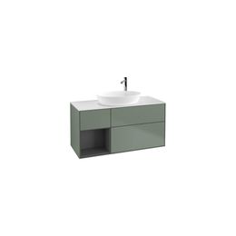 Villeroy & Boch V&B Waschtischunterschrank Finion 120cm, Pl w m, Rg A m Lac, Oli. m Lac ; Villeroy & Boch (F941GKGM)