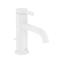Hansgrohe Waschtisch-Einhebelmischer 70 Axor One Ausl. 130mm, m Zugst.Abl.Gar., mattwei&szlig; (48000700)